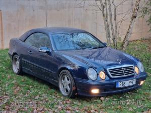 Zils Mercedes-Benz CLK-Class 2001 Tallina, ar dzinēja tilpumu 2.30 L un nobraukumu 236 tūkst. km par 4500 €, foto 10 vietnē AUTOMOTO.COM.LV