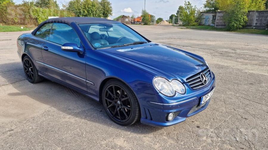 Zils Mercedes-Benz CLK-Class 2003 Rīga, ar dzinēja tilpumu 1.80 L un nobraukumu 180 tūkst. km par 7770 €, foto 3 vietnē AUTOMOTO.COM.LV