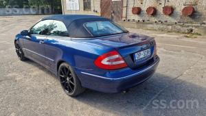 Zils Mercedes-Benz CLK-Class 2003 Rīga, ar dzinēja tilpumu 1.80 L un nobraukumu 180 tūkst. km par 7770 €, foto 5 vietnē AUTOMOTO.COM.LV