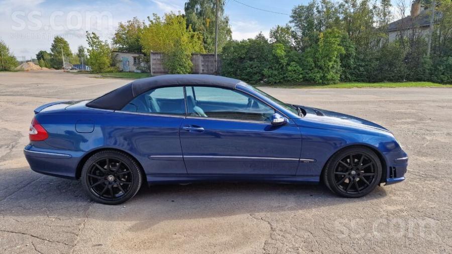 Zils Mercedes-Benz CLK-Class 2003 Rīga, ar dzinēja tilpumu 1.80 L un nobraukumu 180 tūkst. km par 7770 €, foto 9 vietnē AUTOMOTO.COM.LV