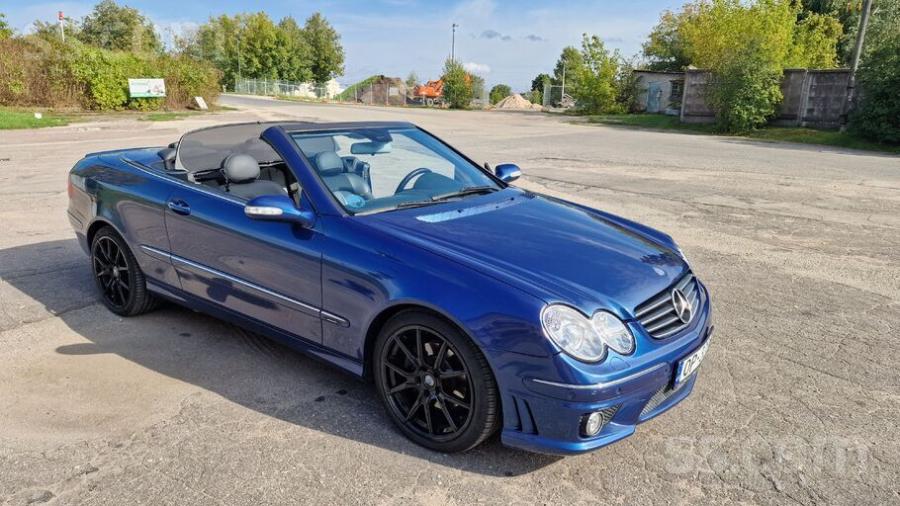 Zils Mercedes-Benz CLK-Class 2003 Rīga, ar dzinēja tilpumu 1.80 L un nobraukumu 180 tūkst. km par 7770 €, foto 13 vietnē AUTOMOTO.COM.LV