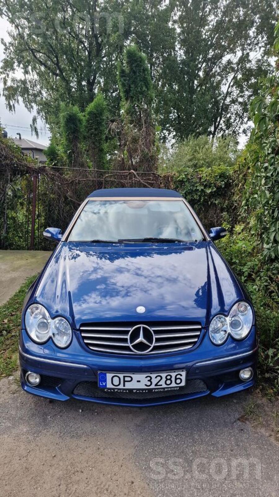 Zils Mercedes-Benz CLK-Class 2003 Rīga, ar dzinēja tilpumu 1.80 L un nobraukumu 180 tūkst. km par 7770 €, foto 19 vietnē AUTOMOTO.COM.LV