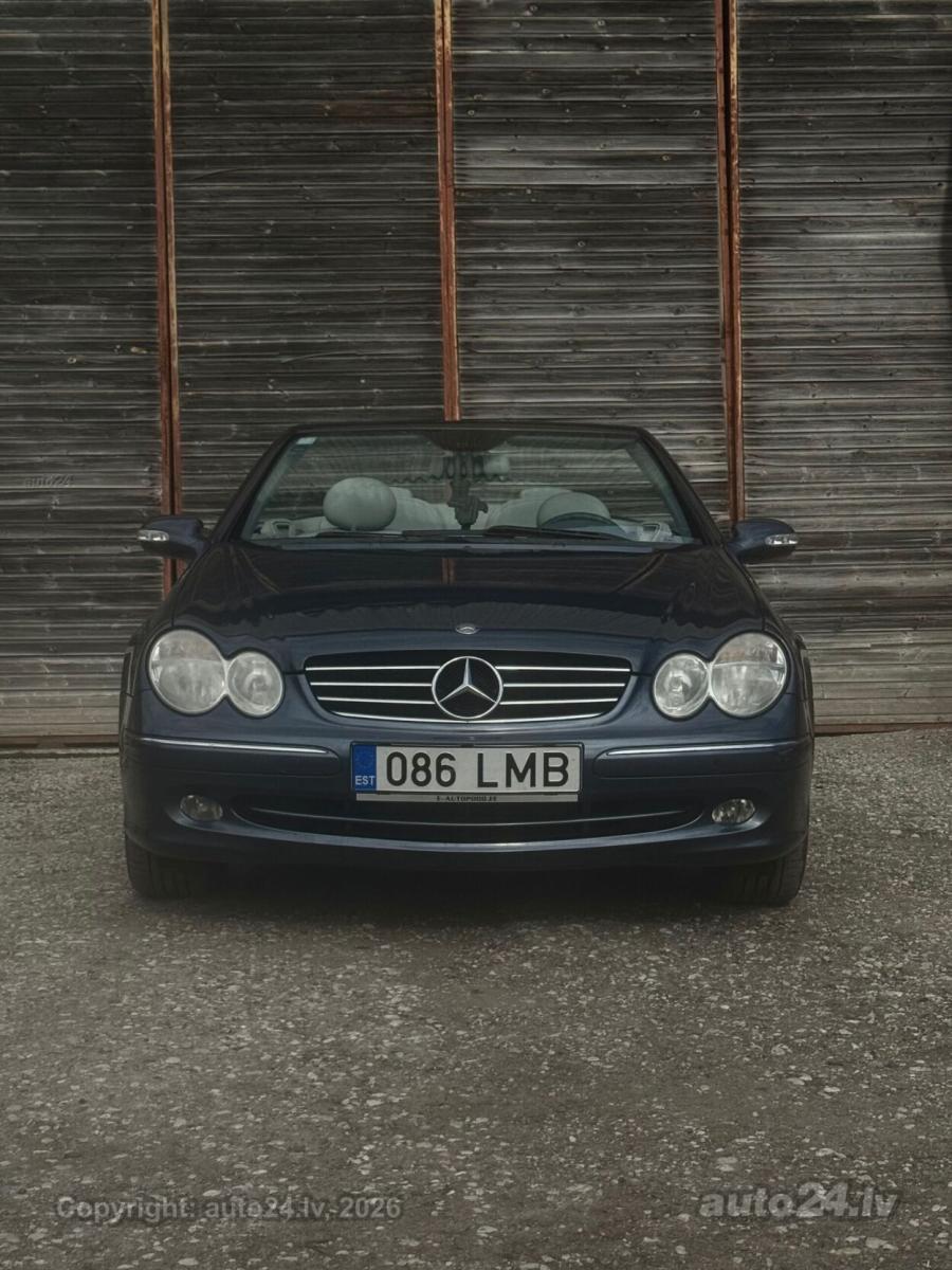 Blue Mercedes-Benz CLK-Class 2004 in Tallinn, with an engine capacity of 1.80 L and mileage of 163 thousand km for 10000 €, photo 3 on AUTOMOTO.COM.LV