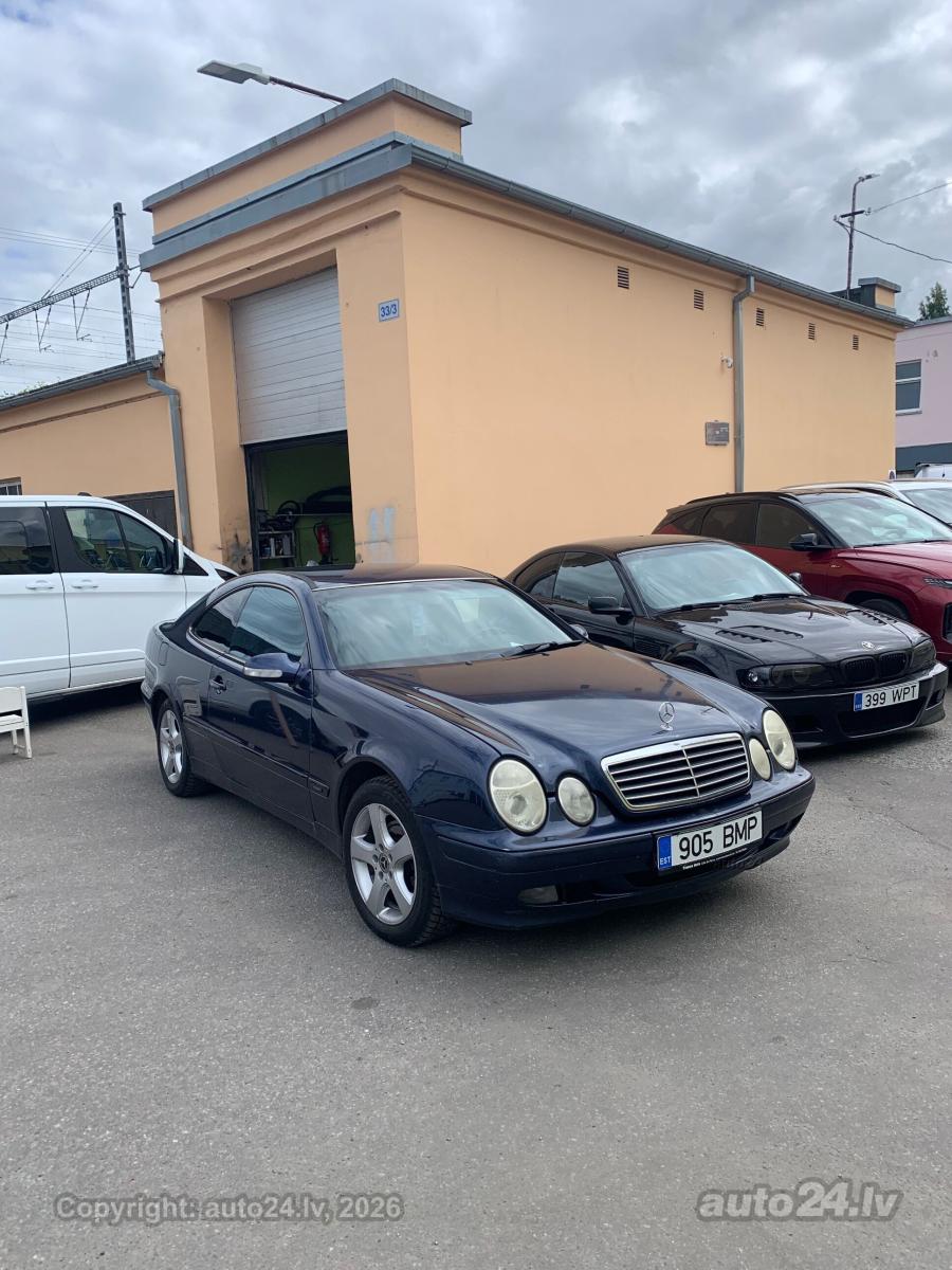 Zils Mercedes-Benz CLK-Class 1999 Keila, ar dzinēja tilpumu 2.00 L un nobraukumu 300 tūkst. km par 1600 €, foto 1 vietnē AUTOMOTO.COM.LV