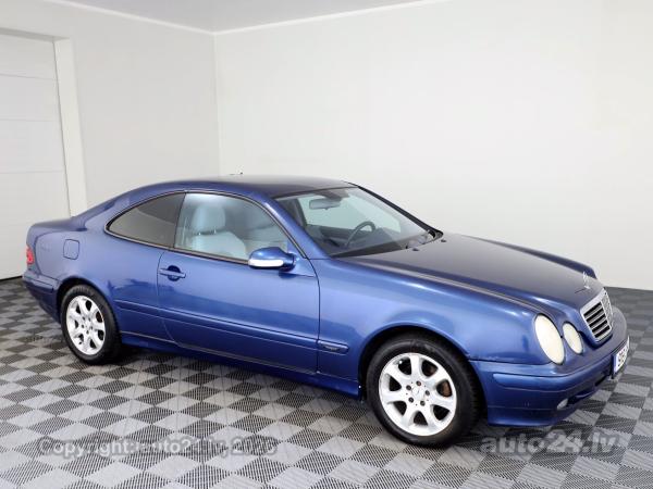 Blue Mercedes-Benz CLK-Class 2001 in Tallinn, with an engine capacity of 2.00 L and mileage of 259 thousand km for 1199 €, photo 1 on AUTOMOTO.COM.LV