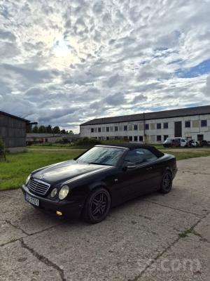 Brūns Mercedes-Benz CLK-Class 1999 Jūrmala, ar dzinēja tilpumu 2.30 L un nobraukumu 376 tūkst. km par 1600 €, foto  vietnē AUTOMOTO.COM.LV