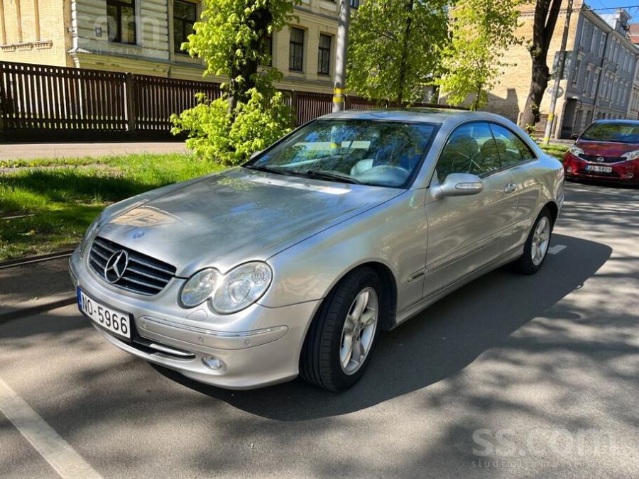 Mercedes-Benz CLK-Class 2004 in Riga, with an engine capacity of 2.70 L and mileage of 281 thousand km for 3800 €, photo 3 on AUTOMOTO.COM.LV