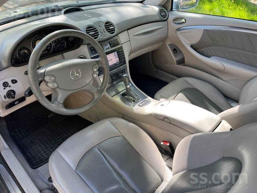 Mercedes-Benz CLK-Class 2004 in Riga, with an engine capacity of 2.70 L and mileage of 281 thousand km for 3800 €, photo 9 on AUTOMOTO.COM.LV