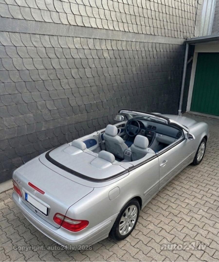 Pelēks Mercedes-Benz CLK-Class 2000 Tallina, ar dzinēja tilpumu 2.30 L un nobraukumu 215 tūkst. km par 5500 €, foto 3 vietnē AUTOMOTO.COM.LV