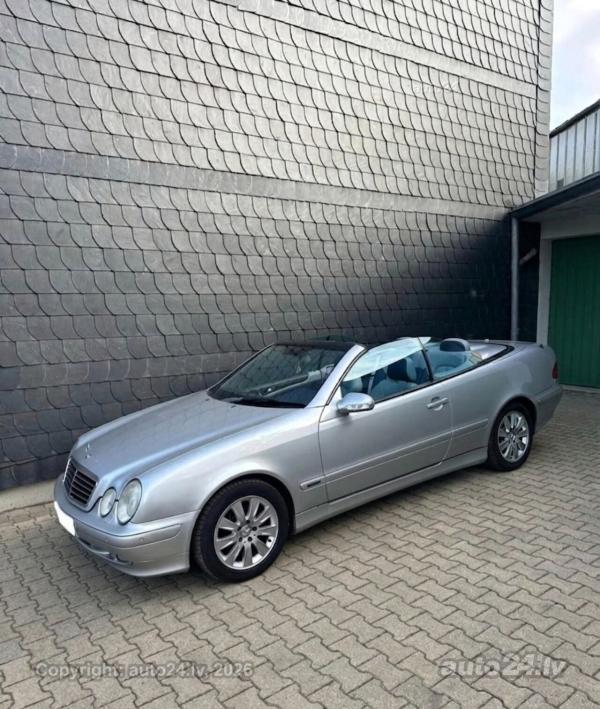 Grey Mercedes-Benz CLK-Class 2000 in Tallinn, with an engine capacity of 2.30 L and mileage of 215 thousand km for 5500 €, photo 3 on AUTOMOTO.COM.LV