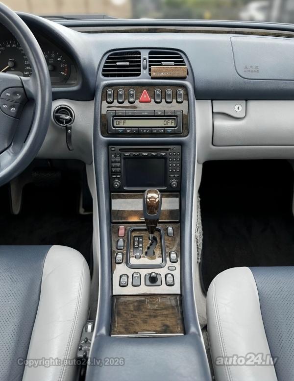 Grey Mercedes-Benz CLK-Class 2000 in Tallinn, with an engine capacity of 2.30 L and mileage of 215 thousand km for 5500 €, photo 4 on AUTOMOTO.COM.LV