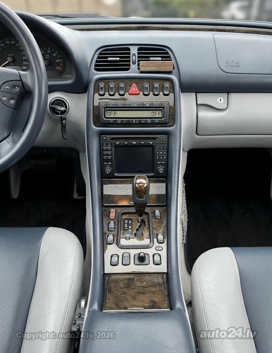 Pelēks Mercedes-Benz CLK-Class 2000 Tallina, ar dzinēja tilpumu 2.30 L un nobraukumu 215 tūkst. km par 5500 €, foto 5 vietnē AUTOMOTO.COM.LV