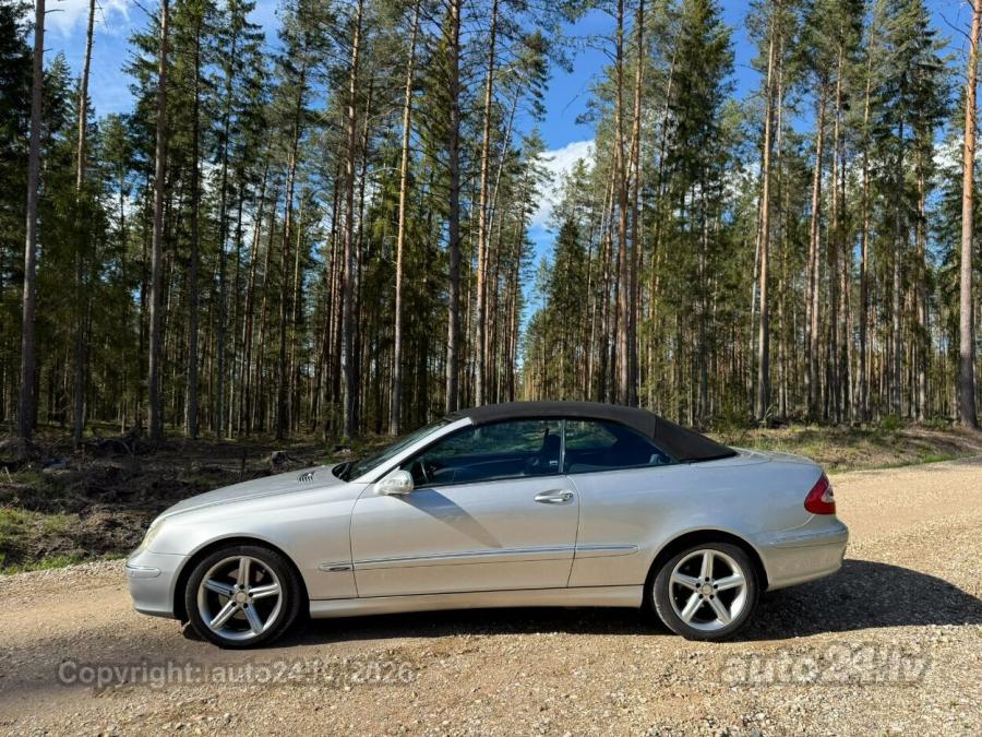 Grey Mercedes-Benz CLK-Class 2004 in Tallinn, with an engine capacity of 1.80 L and mileage of 265 thousand km for 4399 €, photo 6 on AUTOMOTO.COM.LV