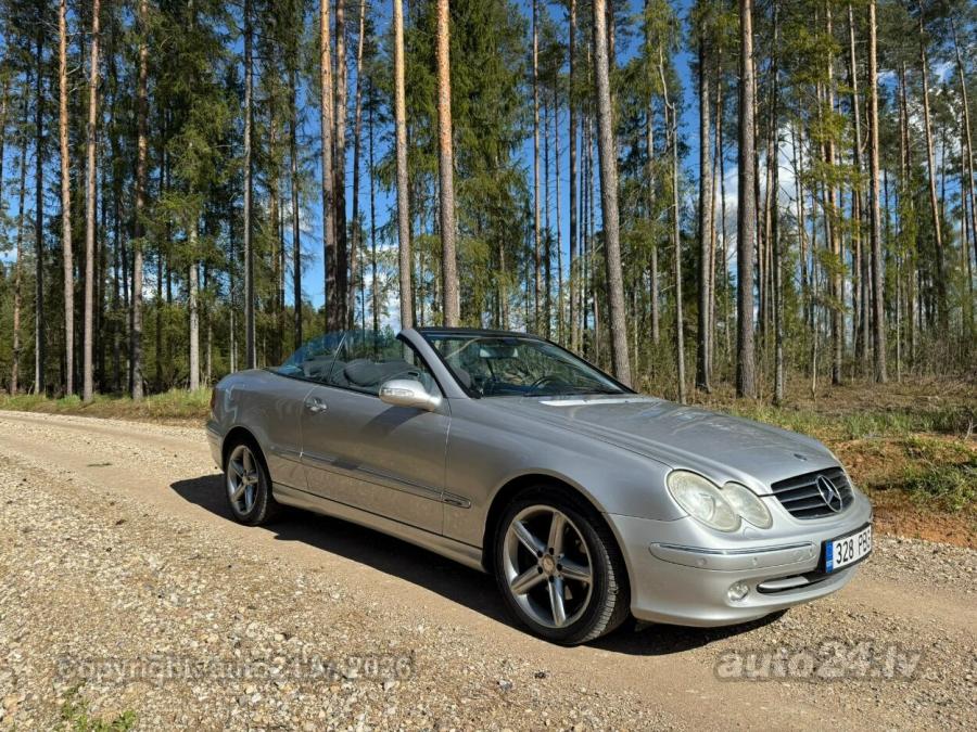 Grey Mercedes-Benz CLK-Class 2004 in Tallinn, with an engine capacity of 1.80 L and mileage of 265 thousand km for 4399 €, photo 8 on AUTOMOTO.COM.LV