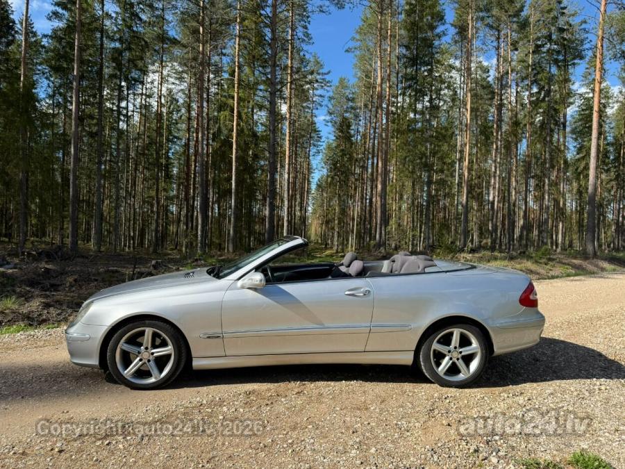 Grey Mercedes-Benz CLK-Class 2004 in Tallinn, with an engine capacity of 1.80 L and mileage of 265 thousand km for 4399 €, photo 12 on AUTOMOTO.COM.LV