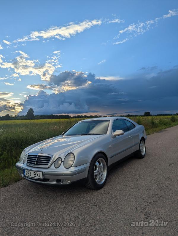 Grey Mercedes-Benz CLK-Class 1997 in Tallinn, with an engine capacity of 2.00 L and mileage of 0 thousand km for 3500 €, photo 1 on AUTOMOTO.COM.LV