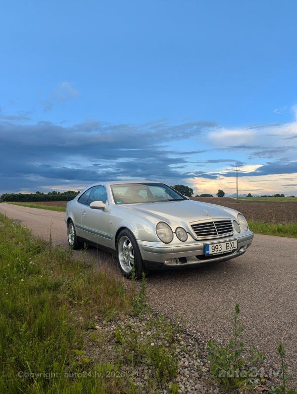 Grey Mercedes-Benz CLK-Class 1997 in Tallinn, with an engine capacity of 2.00 L and mileage of 0 thousand km for 3500 €, photo 2 on AUTOMOTO.COM.LV