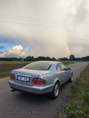 Grey Mercedes-Benz CLK-Class 1997 in Tallinn, with an engine capacity of 2.00 L and mileage of 0 thousand km for 3500 €, photo 4 on AUTOMOTO.COM.LV