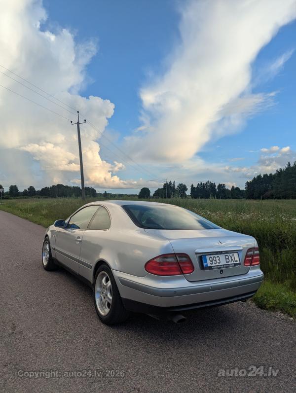 Grey Mercedes-Benz CLK-Class 1997 in Tallinn, with an engine capacity of 2.00 L and mileage of 0 thousand km for 3500 €, photo 4 on AUTOMOTO.COM.LV