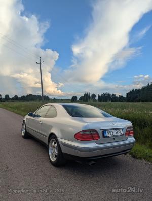 Grey Mercedes-Benz CLK-Class 1997 in Tallinn, with an engine capacity of 2.00 L and mileage of 0 thousand km for 3500 €, photo 5 on AUTOMOTO.COM.LV