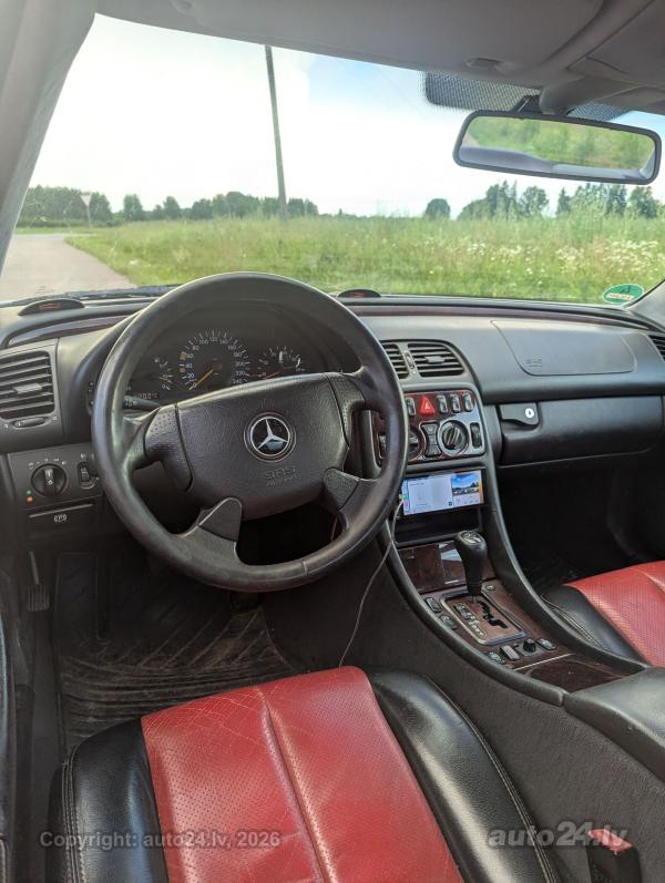 Grey Mercedes-Benz CLK-Class 1997 in Tallinn, with an engine capacity of 2.00 L and mileage of 0 thousand km for 3500 €, photo 6 on AUTOMOTO.COM.LV