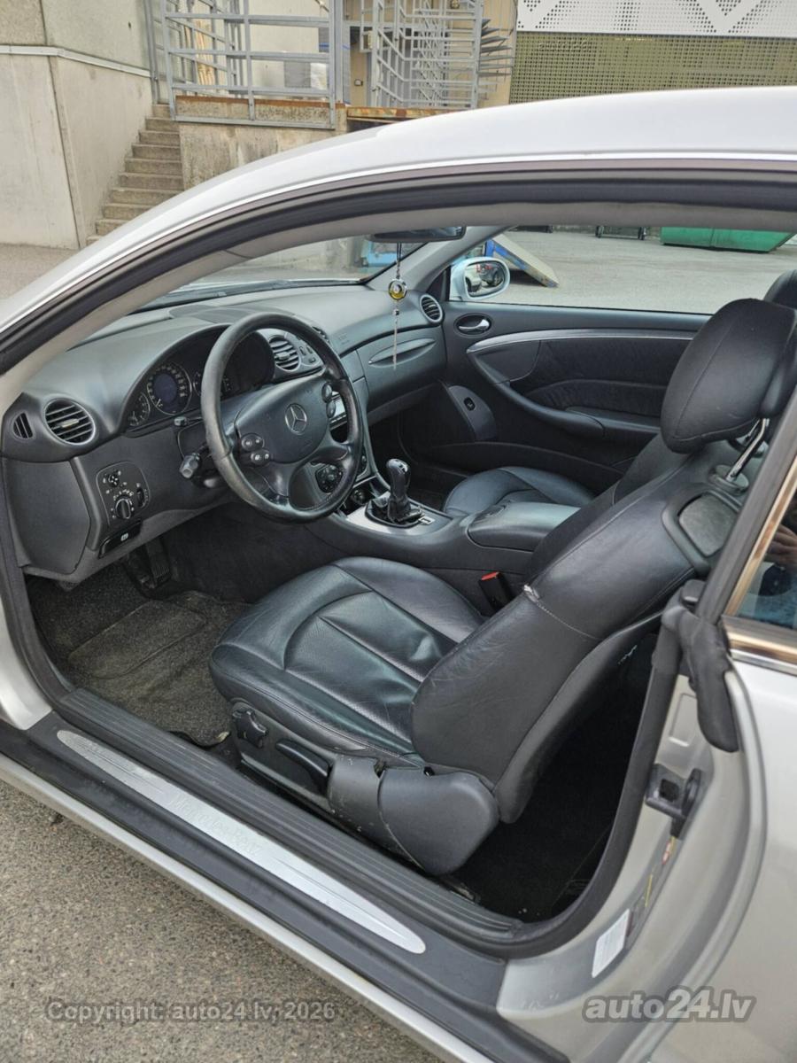 Grey Mercedes-Benz CLK-Class 2003 in Tallinn, with an engine capacity of 2.70 L and mileage of 404 thousand km for 5000 €, photo 8 on AUTOMOTO.COM.LV