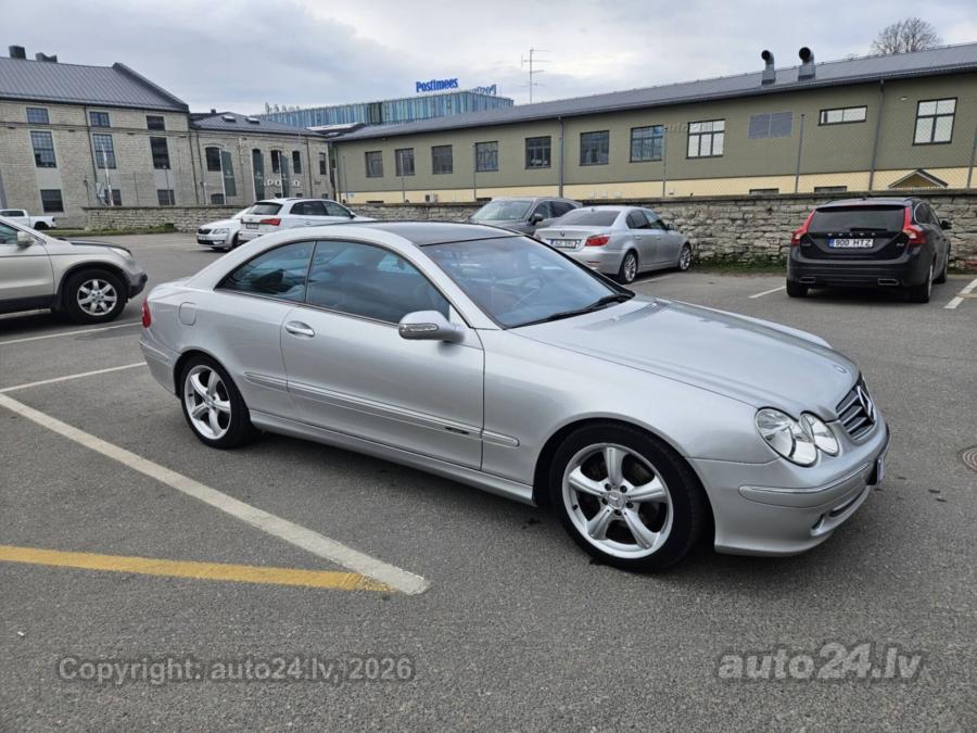 Grey Mercedes-Benz CLK-Class 2003 in Tallinn, with an engine capacity of 2.70 L and mileage of 404 thousand km for 5000 €, photo 13 on AUTOMOTO.COM.LV