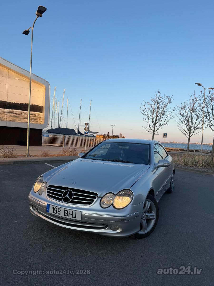 Pelēks Mercedes-Benz CLK-Class 2005 Tallina, ar dzinēja tilpumu 2.70 L un nobraukumu 300 tūkst. km par 3000 €, foto 1 vietnē AUTOMOTO.COM.LV