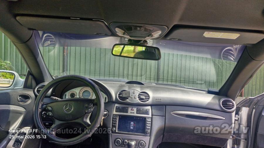 Grey Mercedes-Benz CLK-Class 2007 in Tallinn, with an engine capacity of 2.10 L and mileage of 256 thousand km for 4900 €, photo 5 on AUTOMOTO.COM.LV