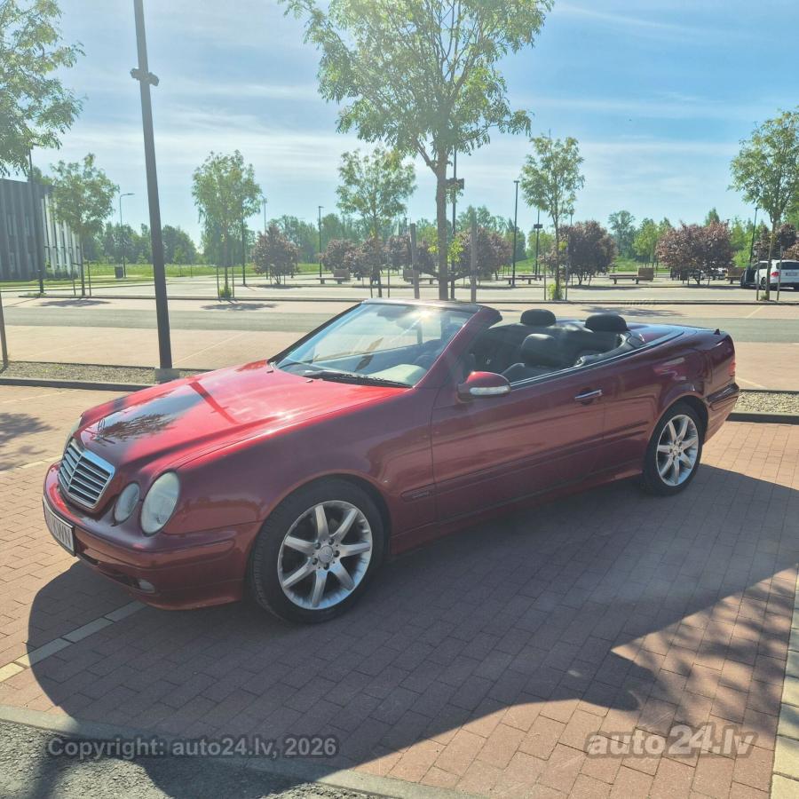 Sarkans Mercedes-Benz CLK-Class 2001 Tallina, ar dzinēja tilpumu 2.30 L un nobraukumu 144 tūkst. km par 11800 €, foto 5 vietnē AUTOMOTO.COM.LV