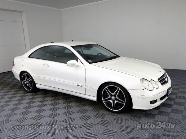 White Mercedes-Benz CLK-Class 2003 in Tallinn, with an engine capacity of 2.70 L and mileage of 334 thousand km for 1599 €, photo 1 on AUTOMOTO.COM.LV