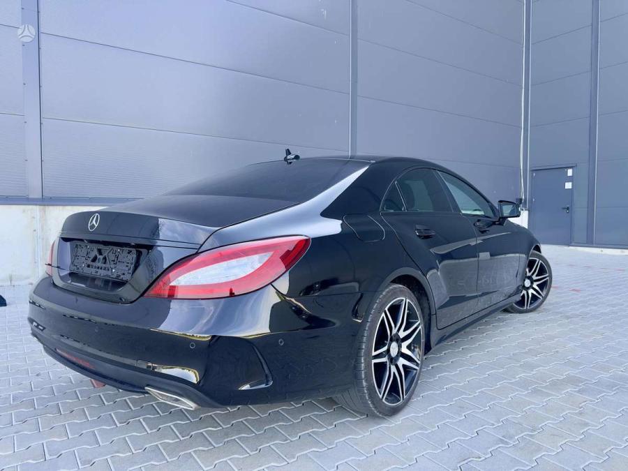 Черный Мерседес CLS 220 2015 в Шяуляй, объемом двигателя 2.20 л и пробегом 215 тыс. км за 12600 €, фото 12 на AUTOMOTO.COM.LV