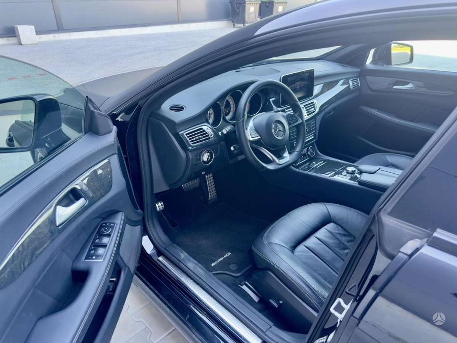 Черный Мерседес CLS 220 2015 в Шяуляй, объемом двигателя 2.20 л и пробегом 215 тыс. км за 12600 €, фото 14 на AUTOMOTO.COM.LV