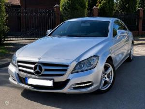 Серый Мерседес CLS 220 2012 в Клайпеда, объемом двигателя 2.20 л и пробегом 279 тыс. км за 10700 €, фото 3 на AUTOMOTO.COM.LV