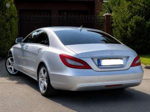Серый Мерседес CLS 220 2012 в Клайпеда, объемом двигателя 2.20 л и пробегом 279 тыс. км за 10700 €, фото 5 на AUTOMOTO.COM.LV