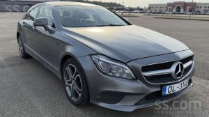 Pelēks Mercedes-Benz CLS 220 2016 Rīga, ar dzinēja tilpumu 2.20 L un nobraukumu 196 tūkst. km par 15100 €, foto  vietnē AUTOMOTO.COM.LV