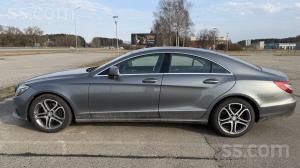 Серый Мерседес CLS 220 2016 в Рига, объемом двигателя 2.20 л и пробегом 196 тыс. км за 13900 €, фото 4 на AUTOMOTO.COM.LV