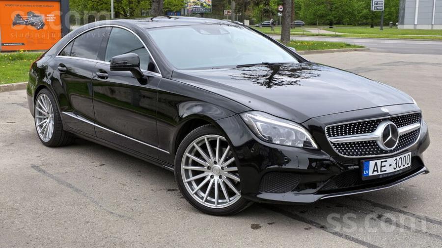 Melns Mercedes-Benz CLS 250 2015 Rīga, ar dzinēja tilpumu 2.20 L un nobraukumu 250 tūkst. km par 18500 €, foto 1 vietnē AUTOMOTO.COM.LV
