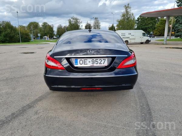 Black Mercedes-Benz CLS 250 2012 in Ogre, with an engine capacity of 2.20 L and mileage of 0 thousand km for 11700 €, photo 7 on AUTOMOTO.COM.LV