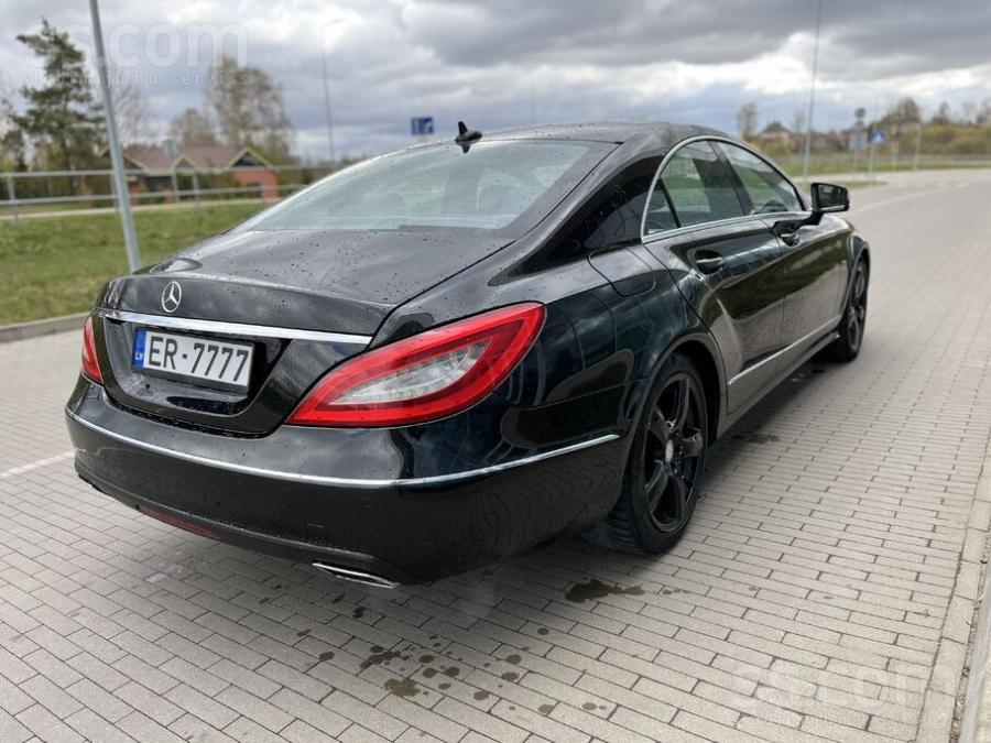 Melns Mercedes-Benz CLS 250 2012 Rēzekne, ar dzinēja tilpumu 2.10 L un nobraukumu 365 tūkst. km par 12990 €, foto 3 vietnē AUTOMOTO.COM.LV