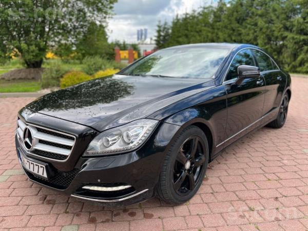 Black Mercedes-Benz CLS 250 2012 in Rezekne, with an engine capacity of 2.10 L and mileage of 365 thousand km for 9900 €, photo 1 on AUTOMOTO.COM.LV
