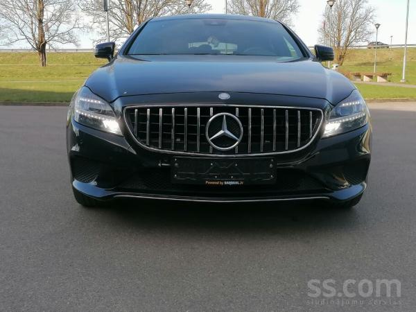 Black Mercedes-Benz CLS 250 2013 in Daugavpils, with an engine capacity of 2.20 L and mileage of 203 thousand km for 11700 €, photo 2 on AUTOMOTO.COM.LV