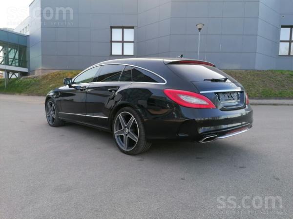 Black Mercedes-Benz CLS 250 2013 in Daugavpils, with an engine capacity of 2.20 L and mileage of 203 thousand km for 11700 €, photo 10 on AUTOMOTO.COM.LV