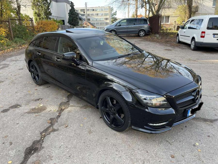 Черный Мерседес ЦЛС 250 2013 в Каунас, объемом двигателя 2.10 л и пробегом 173 тыс. км за 14999 €, фото 4 на AUTOMOTO.COM.LV