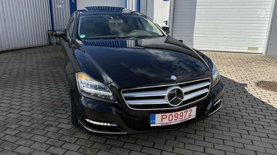 Melns Mercedes-Benz CLS 250 2013 Marijampole, ar dzinēja tilpumu 2.14 L un nobraukumu 276 tūkst. km par 12700 €, foto 4 vietnē AUTOMOTO.COM.LV