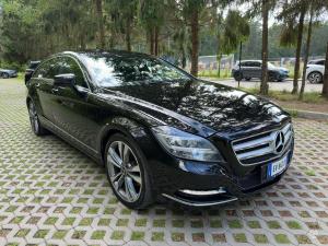 Black Mercedes-Benz CLS 250 2014 in Vilnius, with an engine capacity of 2.14 L and mileage of 320 thousand km for 10900 €, photo 12 on AUTOMOTO.COM.LV