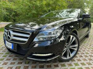Black Mercedes-Benz CLS 250 2014 in Vilnius, with an engine capacity of 2.14 L and mileage of 320 thousand km for 10900 €, photo 1 on AUTOMOTO.COM.LV