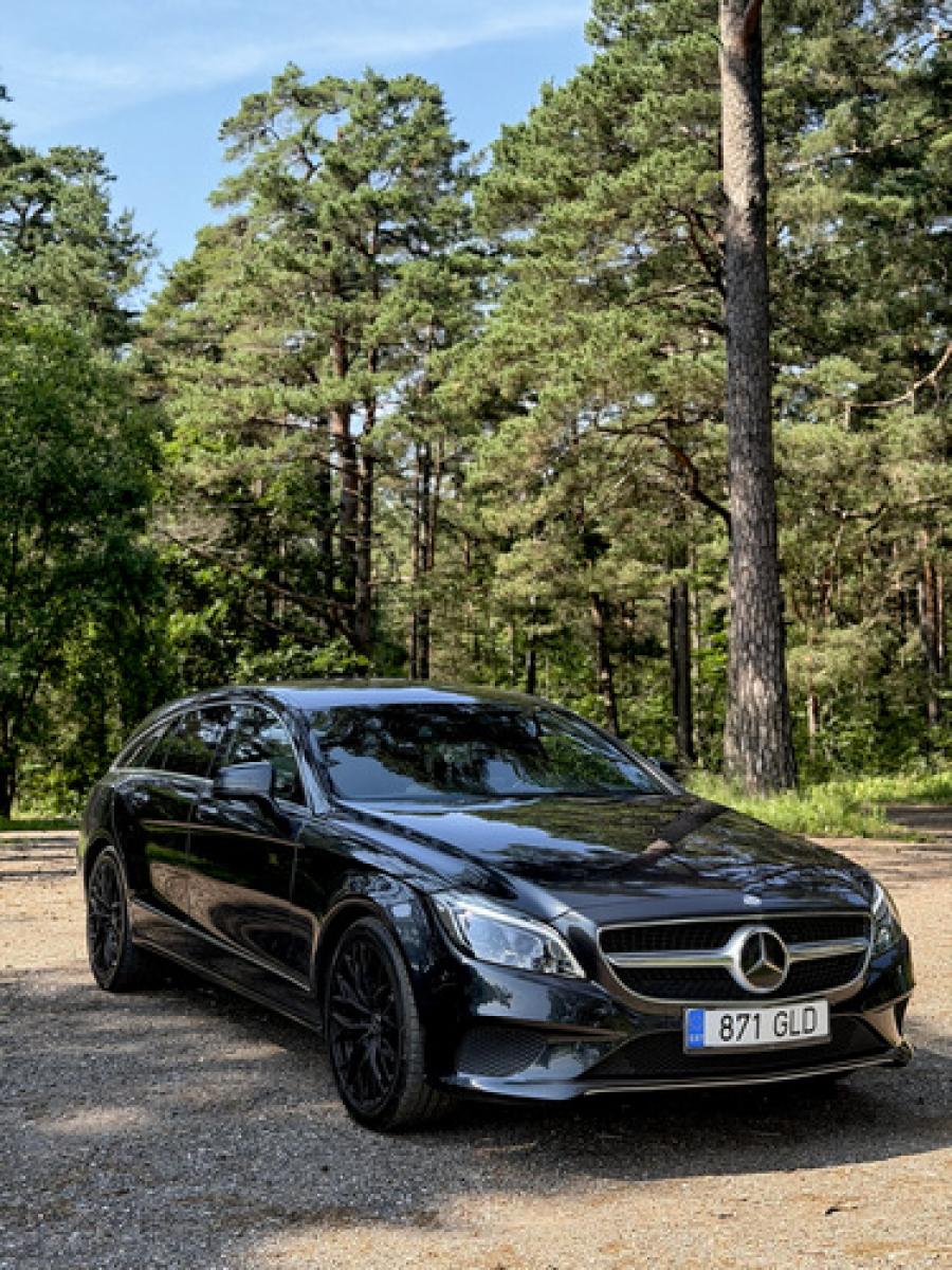 Melns Mercedes-Benz CLS 250 2017 Tallina, ar dzinēja tilpumu 2.10 L un nobraukumu 215 tūkst. km par 14300 €, foto 3 vietnē AUTOMOTO.COM.LV