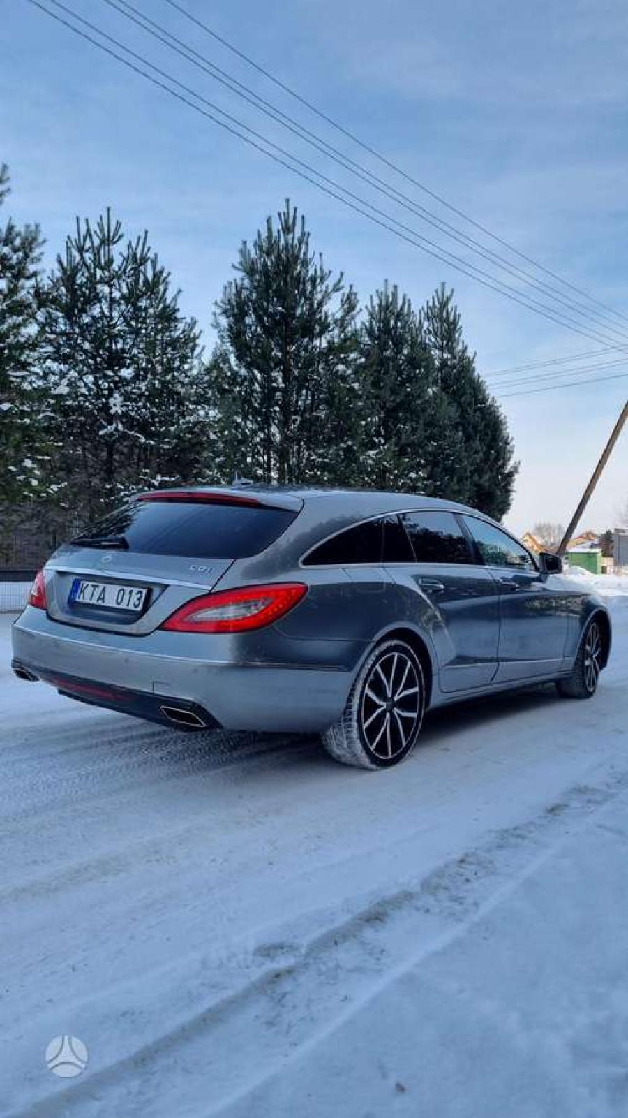 Grey Mercedes-Benz CLS 250 2013 in Panevezys, with an engine capacity of 2.10 L and mileage of 356 thousand km for 11600 €, photo 2 on AUTOMOTO.COM.LV
