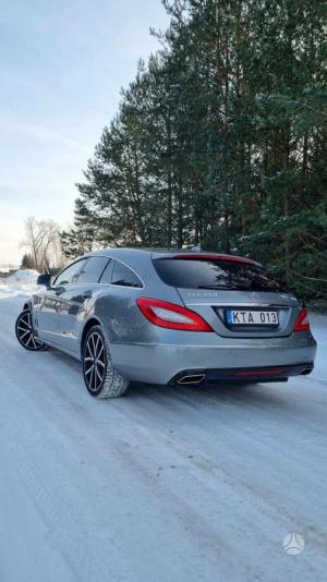Grey Mercedes-Benz CLS 250 2013 in Panevezys, with an engine capacity of 2.10 L and mileage of 356 thousand km for 11600 €, photo 4 on AUTOMOTO.COM.LV